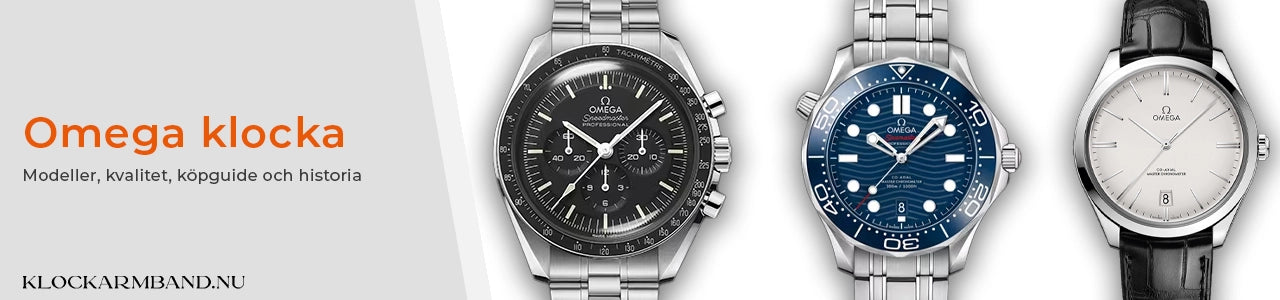Omega klocka: modeller, kvalitet, köpguide och historia – Klockarmband